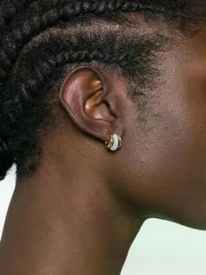 Kate Spade New York Crystal-embellished Huggie Earrings