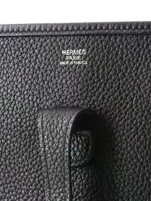 Hermès Evelyn Bag Gen Iii Clemence Pm Crossbody Bag - Black