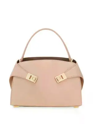 FERRAGAMO Hug Soft Bicolor Handbag - Pink