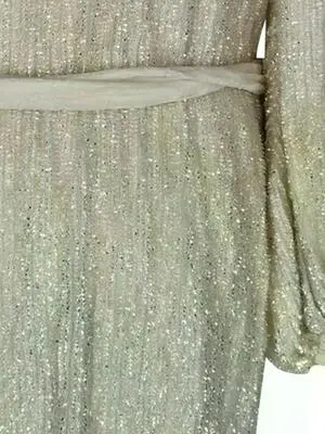 Retrofete Grace Sequined Long Sleeve Dress