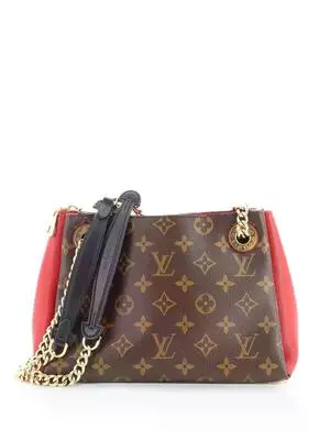 LOUIS VUITTON Surene Handbag Monogram Canvas With Leather Bb Shoulder Bag - Brown