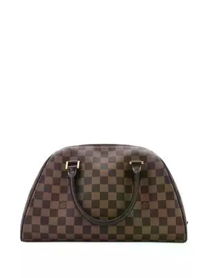 LOUIS VUITTON Damier Mm Ribera Handbag - Brown