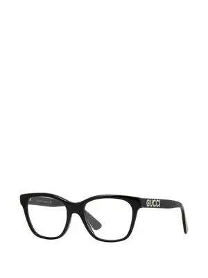 Gucci Crystal-embellished Glasses - Black