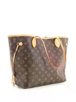 LOUIS VUITTON Neverfull Nm Monogram Canvas Mm Tote Bag