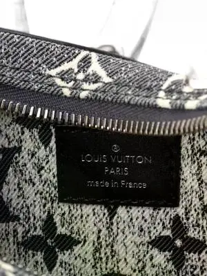 LOUIS VUITTON Loop Handbag Monogram Jacquard Denim Hobo Bag