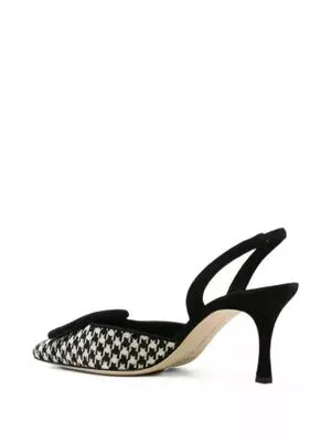 Manolo Blahnik Mayslibi Pointed-toe Pumps