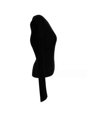 Michael Kors One-shoulder Long Sleeve Sweater
