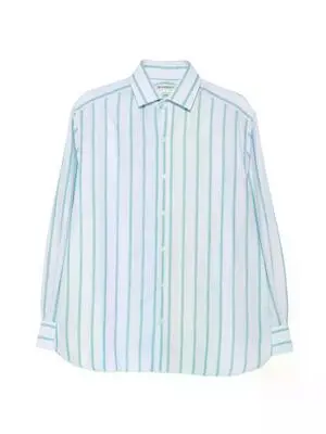 JW Anderson Striped Long-sleeve Shirt - Blue