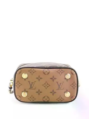 LOUIS VUITTON Vanity Handbag Reverse Monogram Canvas Pm Satchel