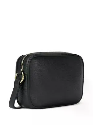 Michael Kors Jet Set Small Signature Logo Camera Crossbody Bag - Black