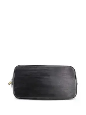 LOUIS VUITTON Alma Handbag Epi Leather Pm Satchel - Black