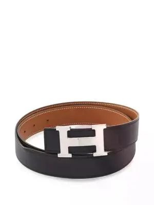 Hermès Constance Reversible Belt - Brown