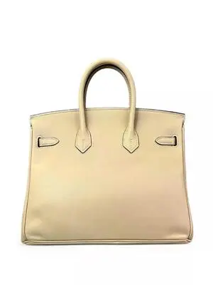 Hermès 2017 Birkin 25 Swift Handbag - Neutrals