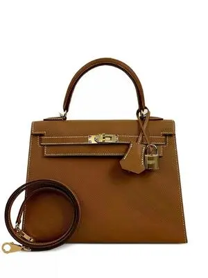 Hermès 2026 Kelly Sellier 25 Handbag - Brown