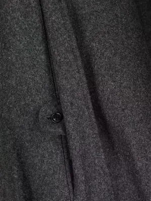 IL TABARRO Single-breasted Virgin-wool Cape