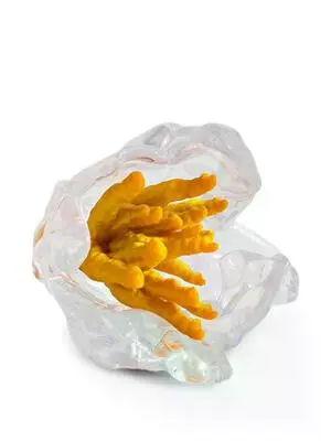 LA MANSO X Tetier Parrot Transparent Growing Ring - Orange