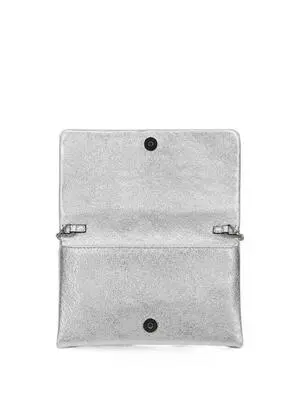 POCHE PARIS Torba Chain-link Clutch - Silver