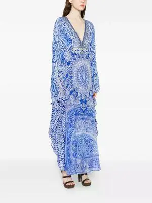 Camilla Graphic-print Maxi Dress