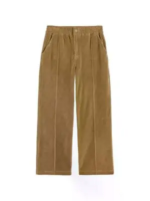 OAS Company Ander Pintuck-detail Trousers - Brown