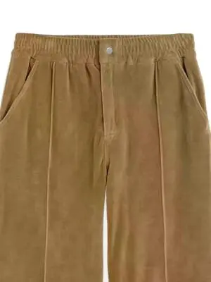 OAS Company Pintuck Detail Wide Leg Trousers