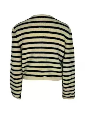 Celine 2019-2020s Striped Buttoned Cardigan
