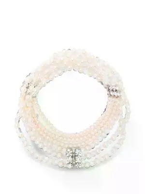 Alessandra Rich Multi-strand Necklace - Neutrals