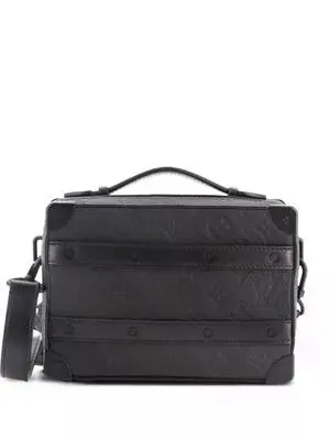 LOUIS VUITTON Handle Soft Trunk Monogram Taurillon Leather Crossbody Bag