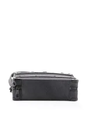 LOUIS VUITTON Handle Soft Trunk Monogram Taurillon Leather Crossbody Bag