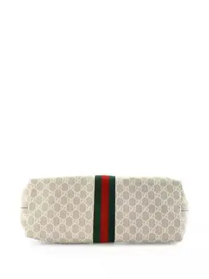 Gucci Ophidia Shopping Gg Coated Canvas Medium Tote Bag