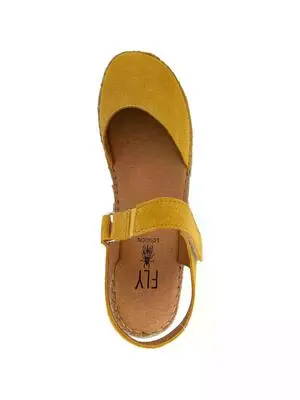 Fly London Touch-strap Suede Espadrilles