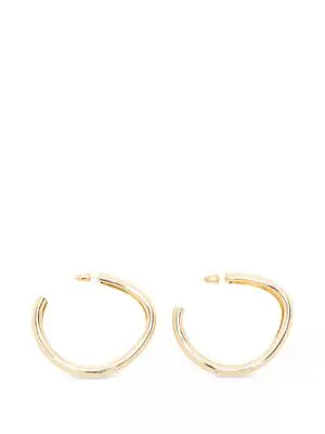 JOSEPH Bean Xl Organic-shape Hoop Earrings