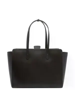 HIDESINS Medium Flap Flip-top Leather Tote Bag