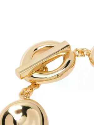 JOSEPH Tone Link Bracelet With Engraved Logo - Gold