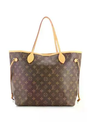 LOUIS VUITTON Neverfull Nm Monogram Canvas Mm Tote Bag