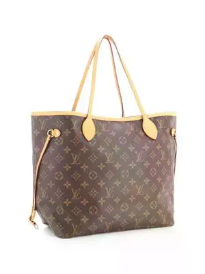 LOUIS VUITTON Neverfull Nm Monogram Canvas Mm Tote Bag