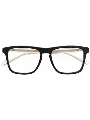 Gucci Rectangular Acetate Glasses - Black