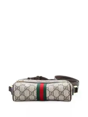 Gucci Ophidia Shoulder Bag Gg Coated Canvas Mini Crossbody Bag