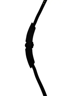 Saint Laurent Shield Stud-embellished Belt