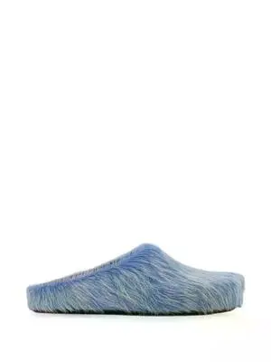 Marni Fussbett Calf-hair Mules
