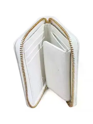 Liu Jo Logo-embossed Zip-around Wallet - White
