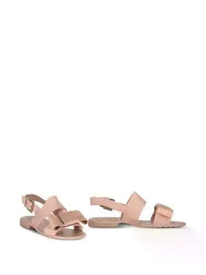 Red Valentino Bow Detail Buckle-fastening Sandals - Pink