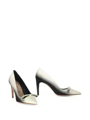 Red Valentino Bow-detail Ombré Pumps - White