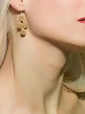Irene Neuwirth Four-drop Chandelier Earrings