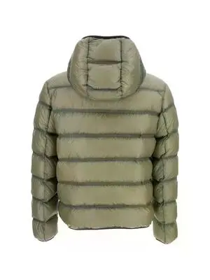 Moncler Logo-patch Hooded Jacket - Green