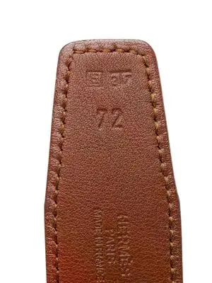 Hermès 2001 Chevre Mysore Cadena H Reversible Belt