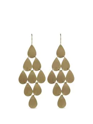 Irene Neuwirth Nine-drop Chandelier Earrings In 18k Yellow - Gold