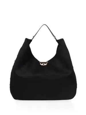 Liu Jo Large Bag With Studs - Black