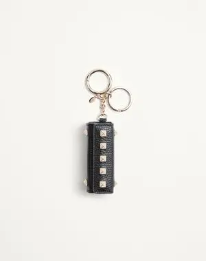 Valentino Garavani Rockstud Charm In Grainy Calfskin