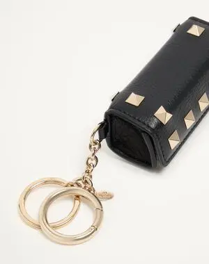 Valentino Garavani Rockstud Charm In Grainy Calfskin