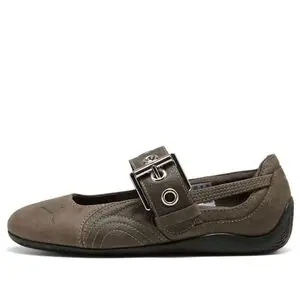 PUMA Speedcat Ballet Dress-up Mary Jane Flats - Matte Bronze/puma Black